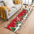Christmas Hallway Runner Rug 2x6 Washable Non Slip Kitchen Runner Rug ...