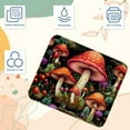 Mushroom Mouse Pad, Personality Design Rubber Base for Office Decor for ...