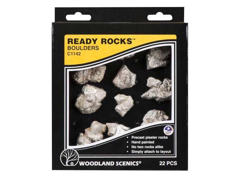 Woodland Scenics C1142 Ready Rocks Boulder Rocks WOOC1142 - Walmart.com