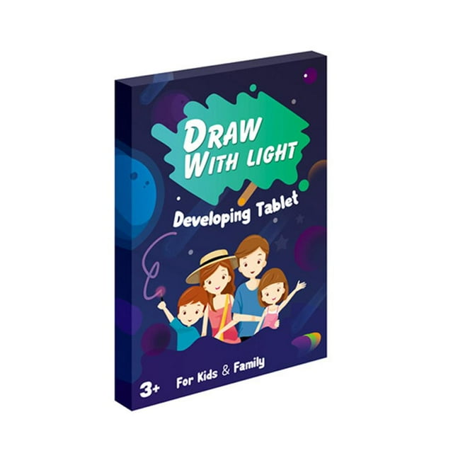 Yiokii Magic Led Light Drawing Pad, Glow Pads for Kids Lcd Writing ...