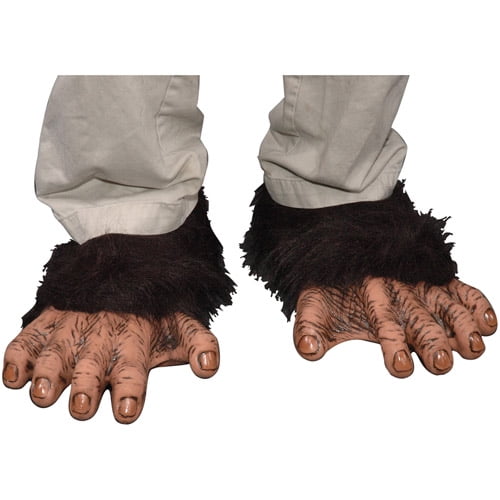 Halloween Adult Chimp Feet - Walmart.com