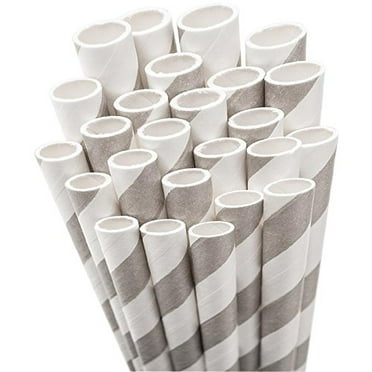 Aardvark Paper Straws Jumbo Straw Unwrapped, 7-3/4", 50pk - Walmart.com