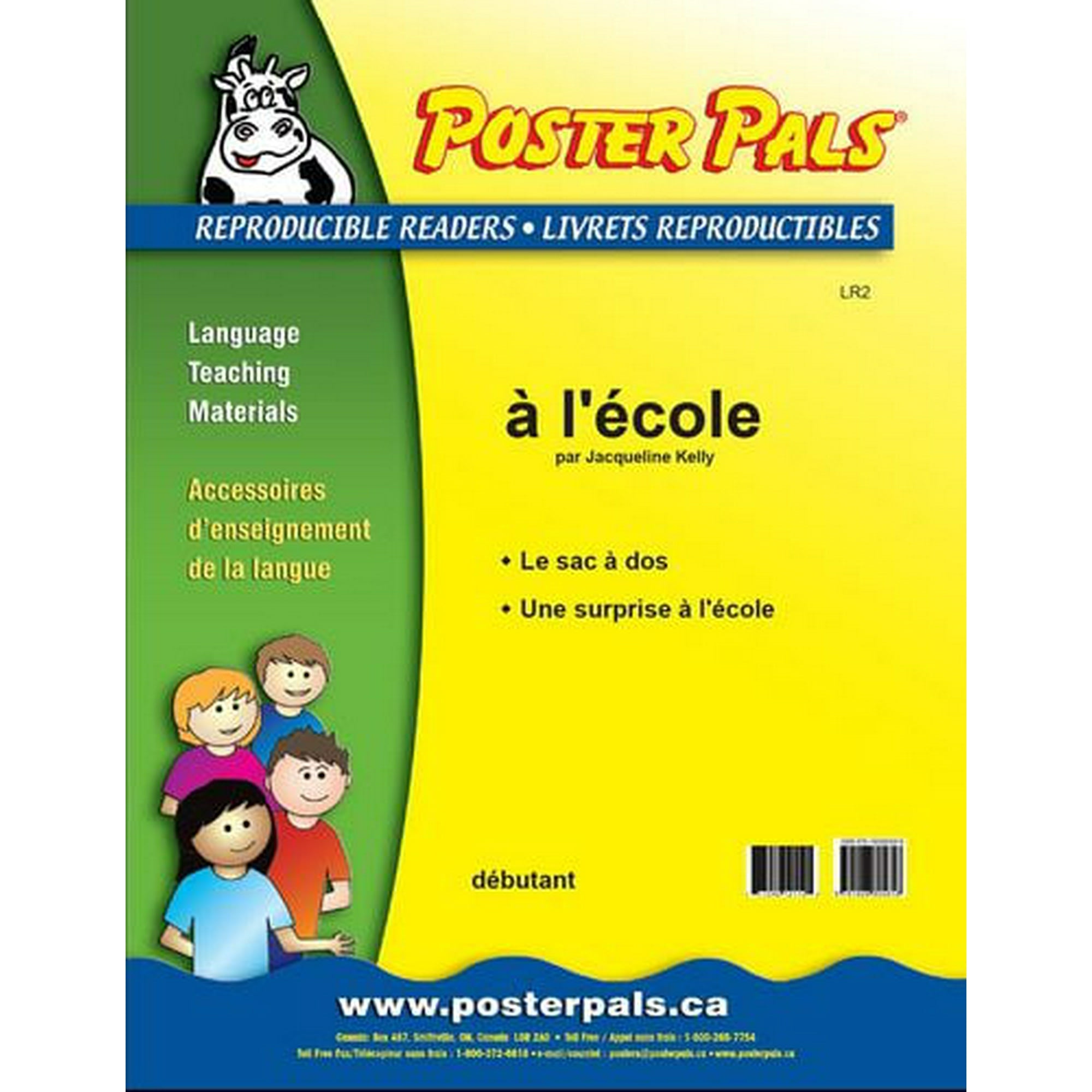Click here for Poster Pals French Fsl Reproducible Reader - À Léc... prices