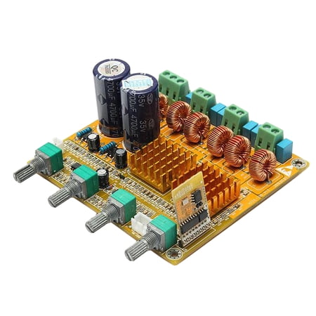 Bluetooth 2.1 Digital Audio Amplifier Board Class D 3 Channel Super ...