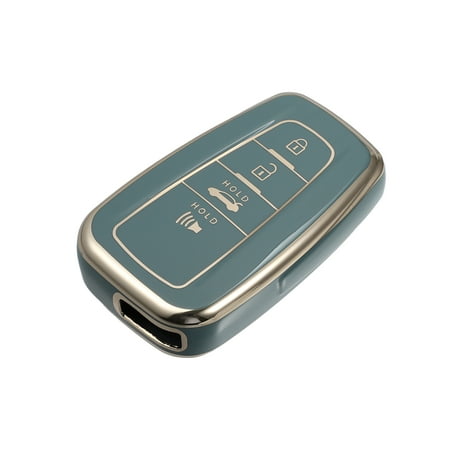 Unique Bargains 4 Button TPU Smart Keyless Entry Remote Control Key Fob ...