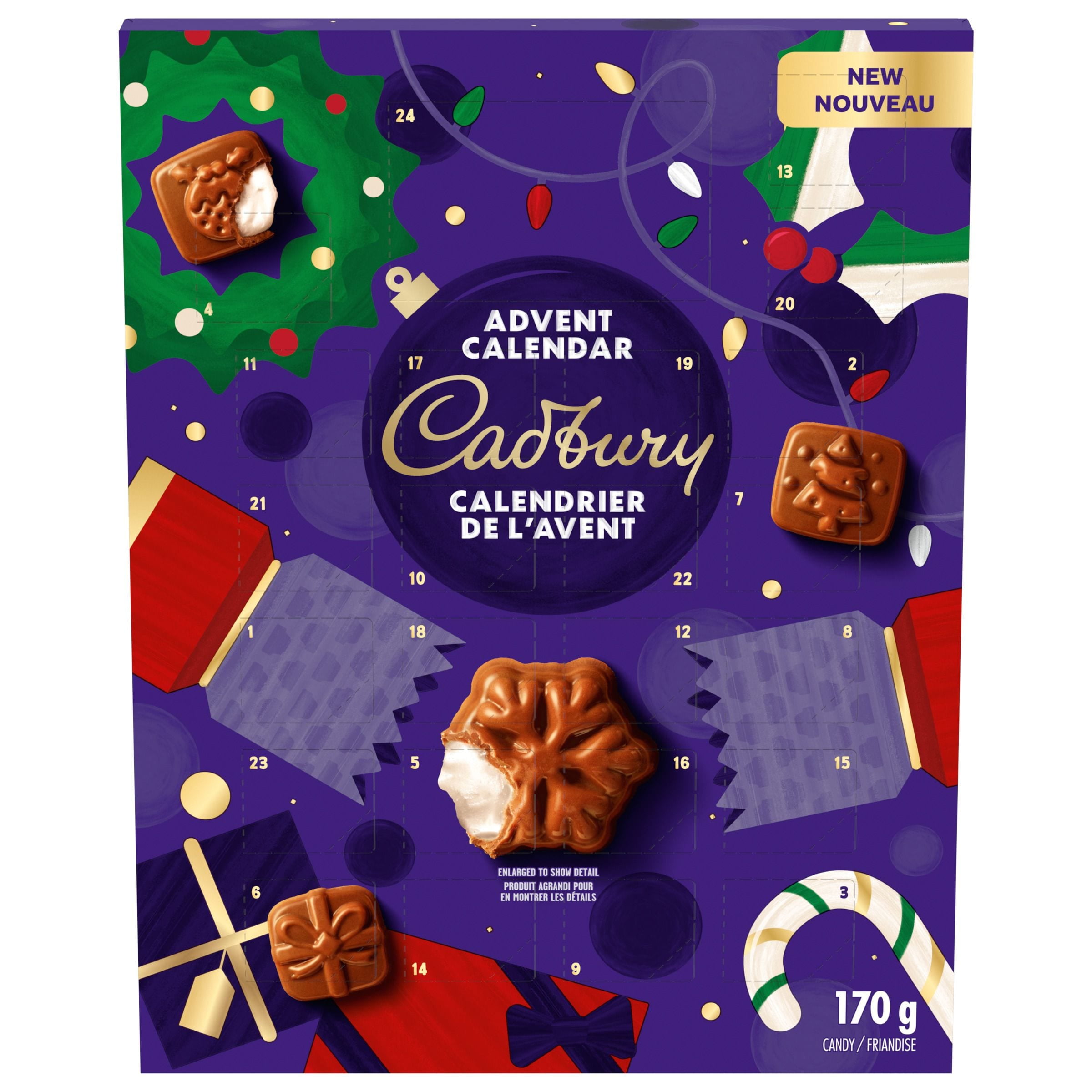 CADBURY, Cadbury Dairy Milk Advent Calendar, Chocolate, Chocolate Candy ...