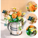 Watering Pot Bonsai Plant Model Building Blocks Set,Simulation Flower ...
