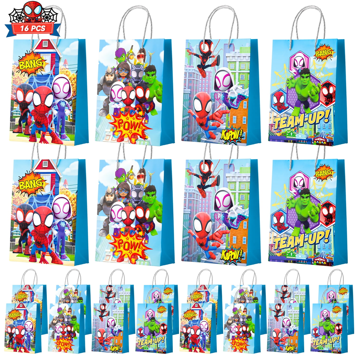 Click here for Svveautify Spiderman & Friends Party Favor Bags -... prices