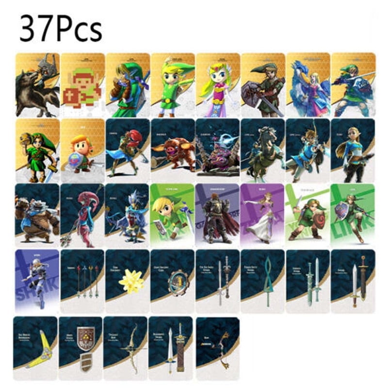 Click here for Pecoda 37 Pcs Zelda Amiibo Cards  Zelda & Loftwing... prices