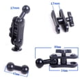 Agiufgs Double Ball Extension Arm, Flexible Angle Adjustment with ...