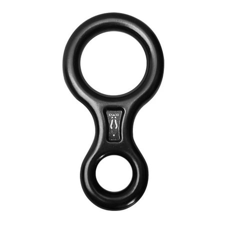 30kn Heavy Duty Aluminum Figure 8 Ring Rope Descender Rock Climbing ...