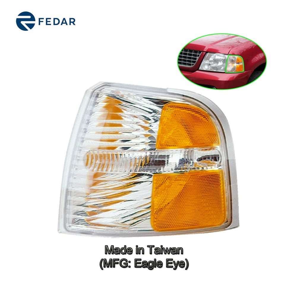 Signal Light Fit 2002 2003 2004 Ford Explorer Driver Side - Walmart.com ...