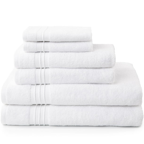 Sticky Toffee Terry Cotton 2 Bath Towels, 2 Hand Towels and 2 ...