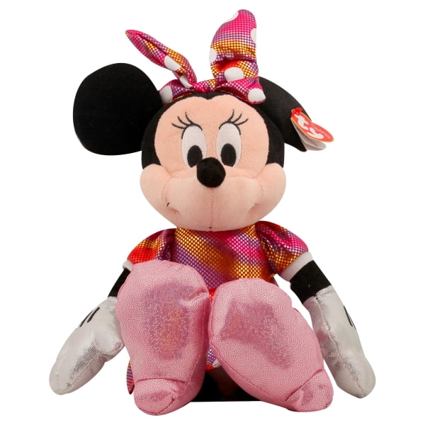TY Sparkle Beanie Buddies 13 - Minnie Mouse Rainbow - Walmart.com