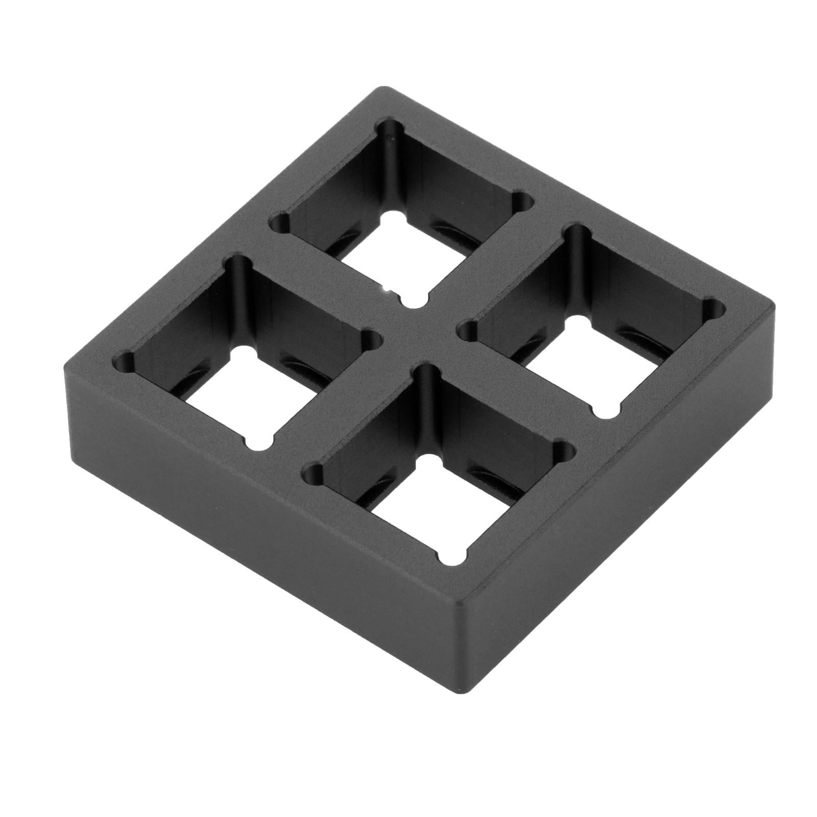 4-Key Switch Compact Aluminum Multi-Colors Simple Installation Holder ...