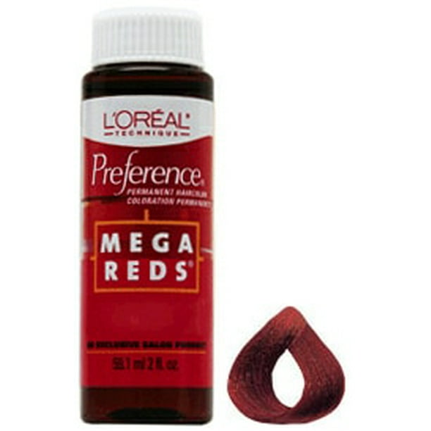L'Oreal Professionnel - L'Oreal Preference Mega Reds Permanent ...