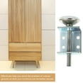 Myenne Adjustable Table Leg Levelers Wardrobe Leveling Feet Furniture ...