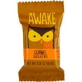 AWAKE Caramel Chocolate Candy Bites, 0.58 Oz, 50 Ct, Caffeinated ...