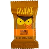 AWAKE Caramel Chocolate Candy Bites, 0.58 Oz, 50 Ct, Caffeinated ...