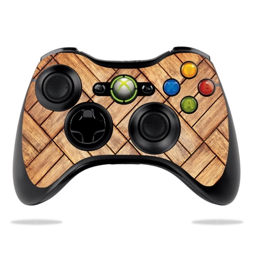 Skin Decal Wrap Compatible With Microsoft Xbox 360 Controller Parquet ...