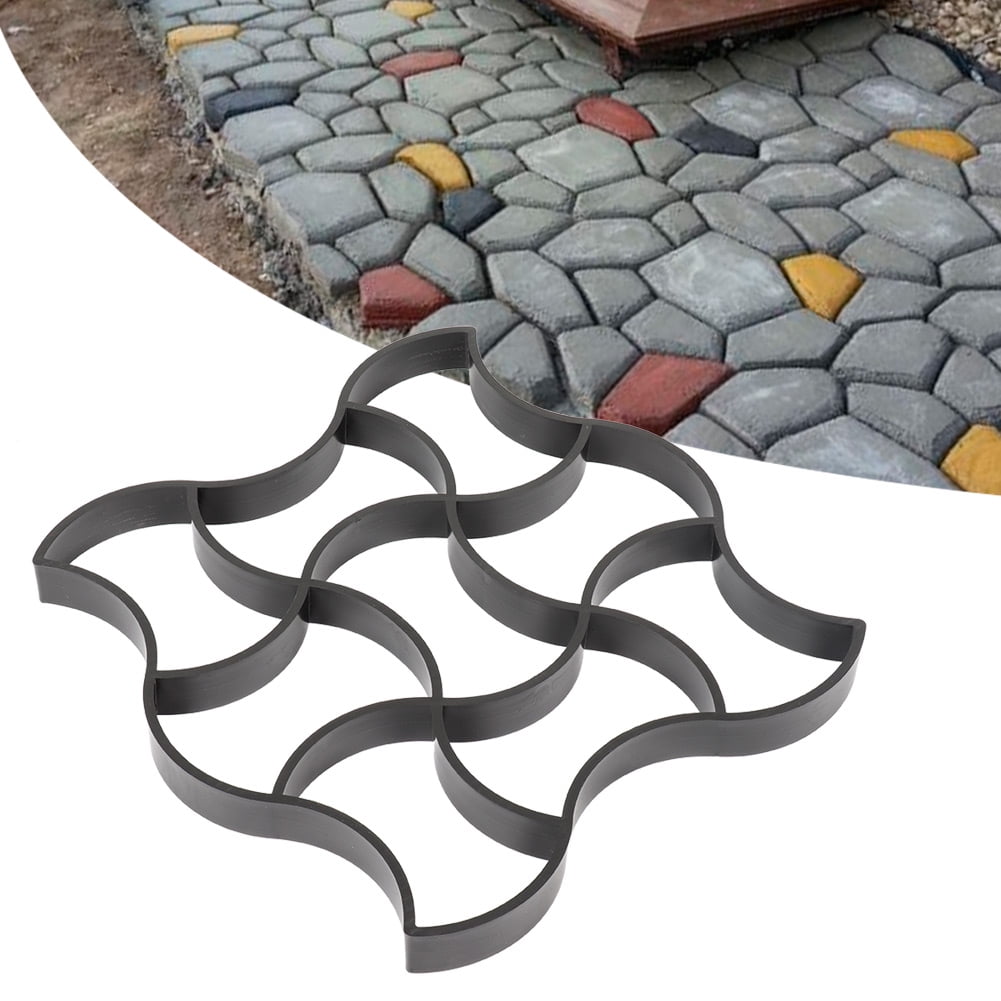 Garosa Paving Mold Pavement Mould Stepping Stone Mold Garden Lawn Path ...