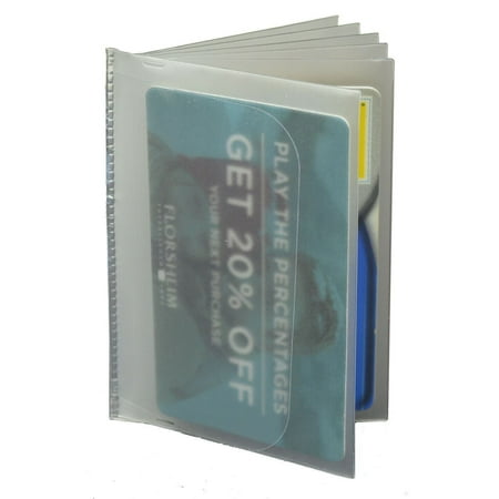 menswallet - 2 Plastic Wallet Insert Replacement Picture Card Holder ...