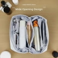 ANXPTIME Waterproof Letter Designs Makeup Bag For Women Large Capacity ...