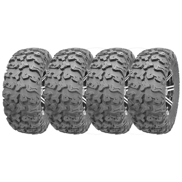 Full Set Wanda ATV/UTV Tires 27x9R14 Front 27x11R14 Rear /8PR Radial ...