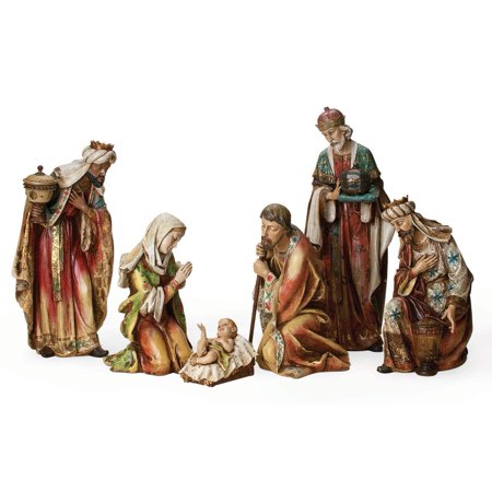 Joseph's Studio by Roman - 6-Piece Nativity Set, Includes Holy Family ...