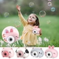 Cartoon Animals Bubble Machine Light Music Automatic Bubble Blowing ...