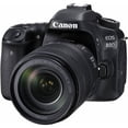 Canon EOS 80D DSLR Camera 24.2MP + 18-135mm Lens Advanced Bundle ...