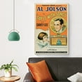 Al Jolson Singer Comedian Actor Vaudevillian Print Poster (15) Poster ...