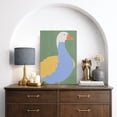 Canvas Print Wall Art Colorful Cartoon Goose Illustration Print ...