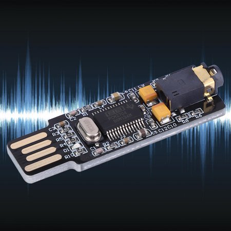 Mgaxyff VHM-305 Mini Free Drive USB Sound Card Chip DAC Decoder Board ...