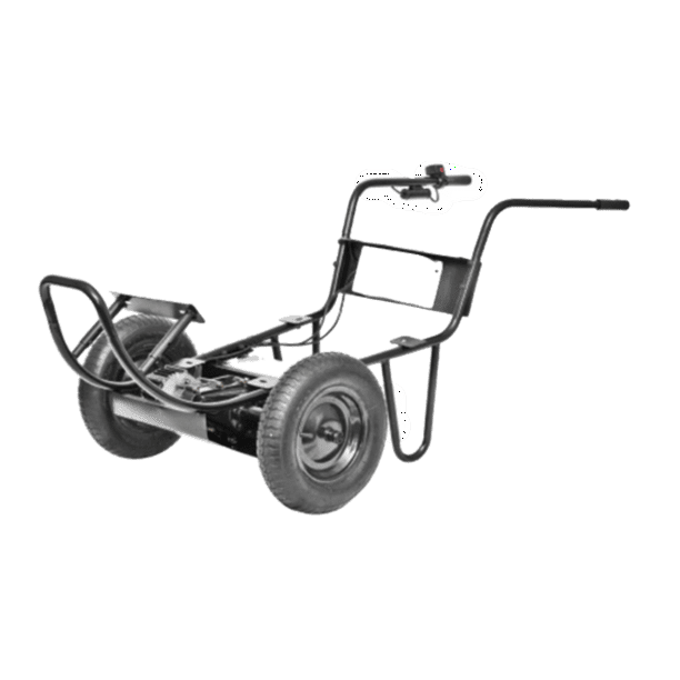 Chore Warrior Electric Power Assist Wheelbarrow Without Poly Tub ...