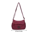 Crossbody Bag Multi-Compartment Leisure Lightweight One-Shoulder Design ...