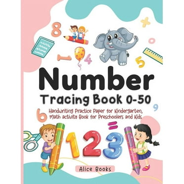 number tracing worksheets Ages 3+: trace numbers practice workbook for ...