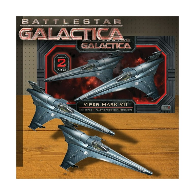 New Battlestar Galactica Plastic Models