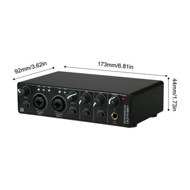 Q502USB 5-Input 2-Bus USB Audio Interface Mixer w/ XENYX Mic Preamps ...