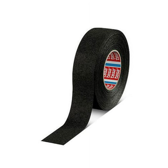 tesa 51608 PET Fleece Wire Harness Tape: 3/4 in x 27.3 yds. (Black ...