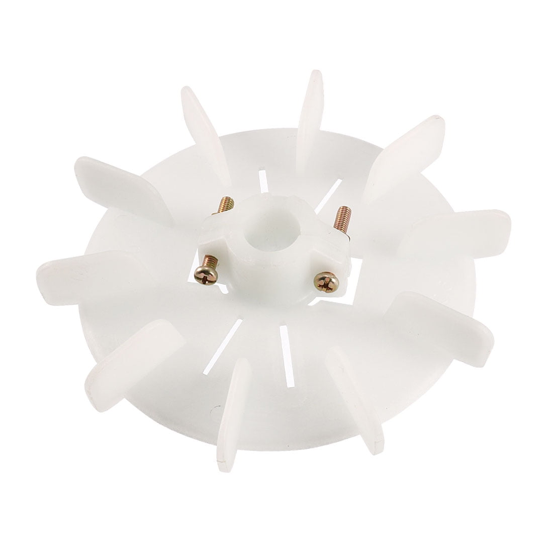 1Pcs 170*28mm Round Shaft Replacement White Plastic 10 Impeller Motor ...