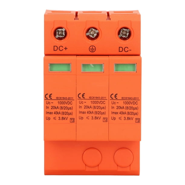 DC Surge Protective Device, Quick Response 1000V 40kv DC Surge ...