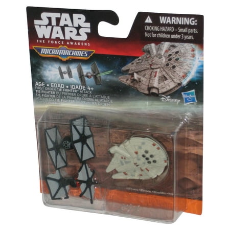 Star Wars Micro Machines (2015) First Order TIE Fighter Attack Mini Toy ...