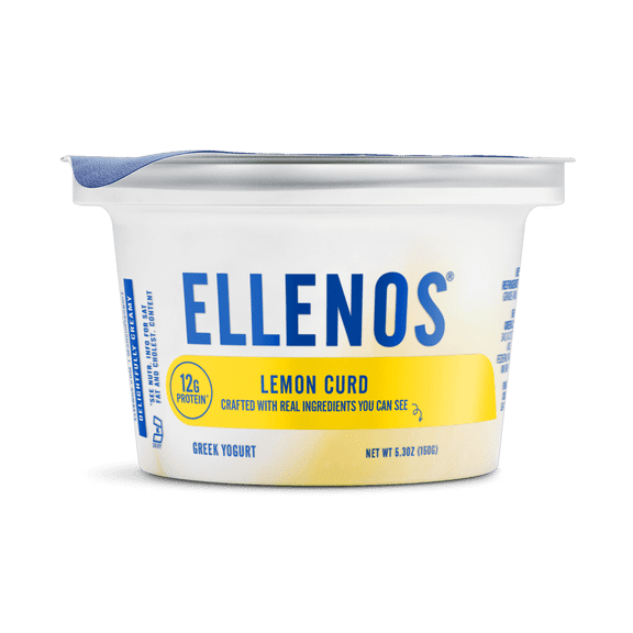 Ellenos, Whole Milk Greek Yogurt, Vanilla Bean, 5.3 oz, 1 Count ...