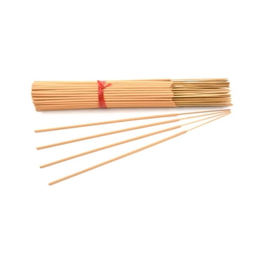 100 Unscented Incense Sticks 11" - 100% Natural Joss and Bamboo Punk ...