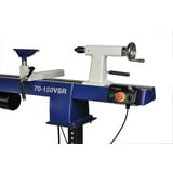 RIKON Power Tools MIDI Lathe VSR, Woodworking Equipment with 1HP DC ...