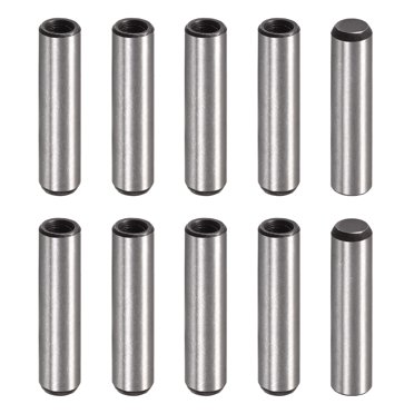 Uxcell 10Pack M6 x 14mm Slotted Cylindrical Pin 304 Stainless Steel ...