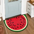 American-style semicircular floor mat entrance door mat dirt-resistant ...