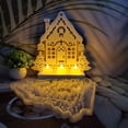 Candlestick Silicone Mold Stand Christmas Tree House Shaped Holder ...