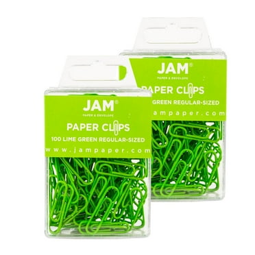 JAM Paper Standard Paper Clips, Pink, 2/Pack, Small 1 inch - Walmart.com